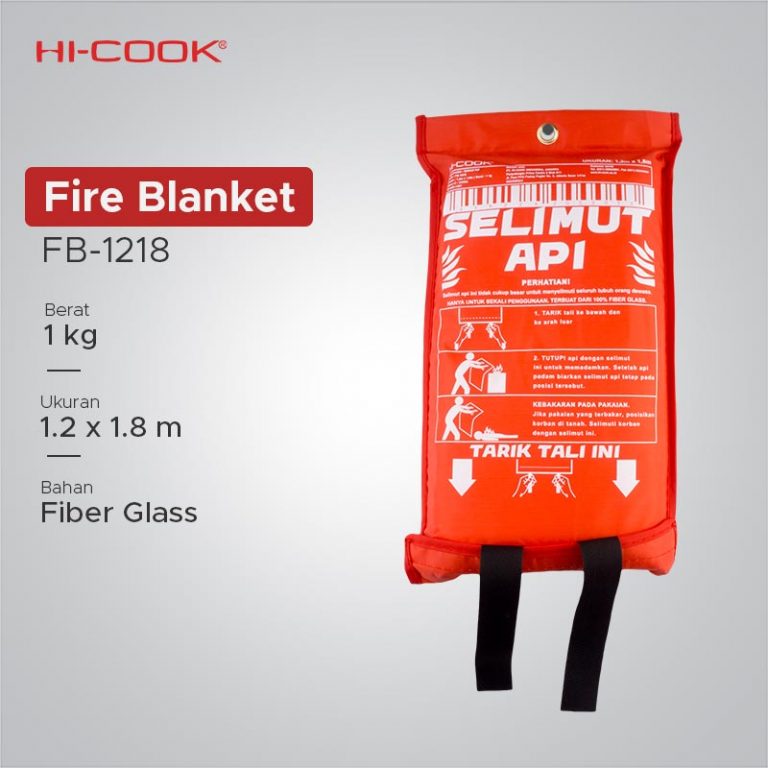 Jenis Fire Blanket dan Ukurannya - Hi-Cook Official