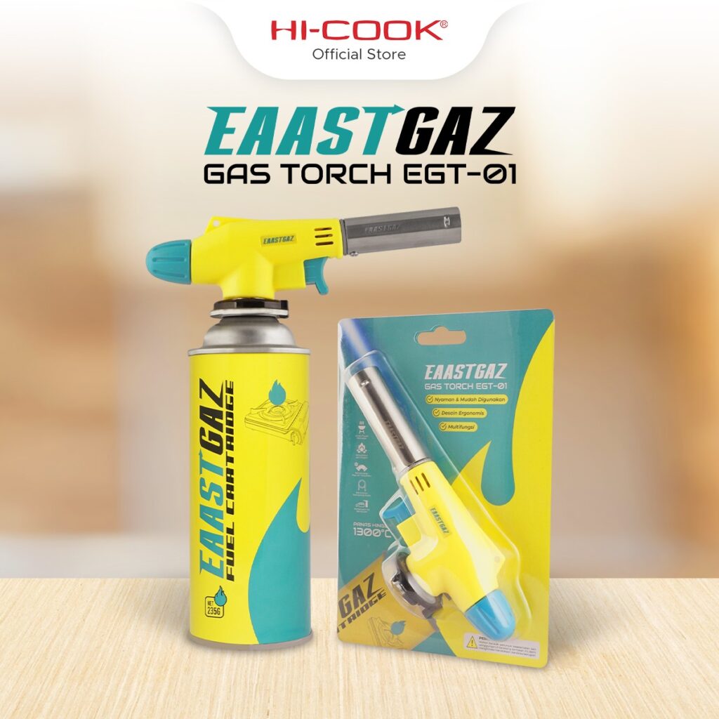 Blow Torch / Gas Torch EGT-01 Multifungsi | Hi-Cook Official