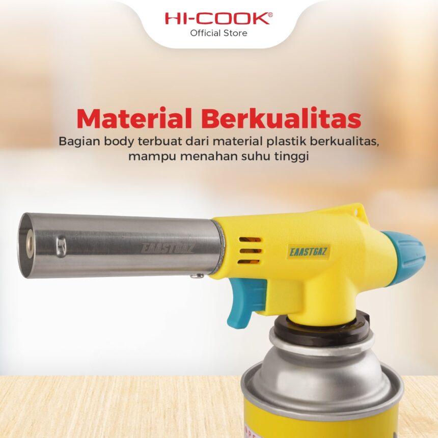 Blow Torch / Gas Torch EGT-01 Multifungsi | Hi-Cook Official