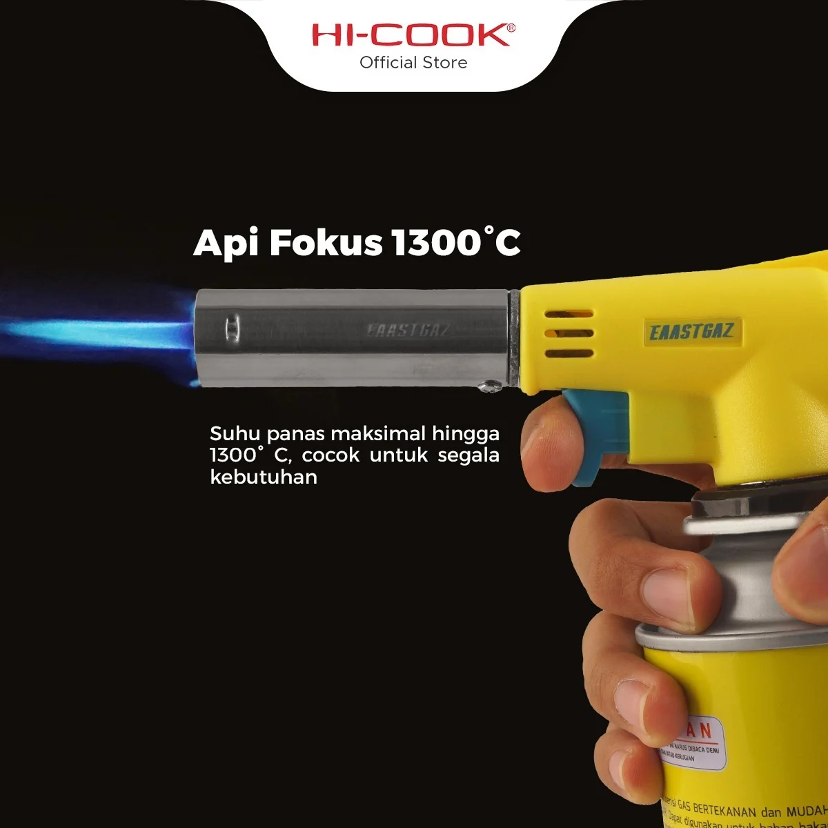 Blow Torch / Gas Torch EGT-01 Multifungsi | Hi-Cook Official