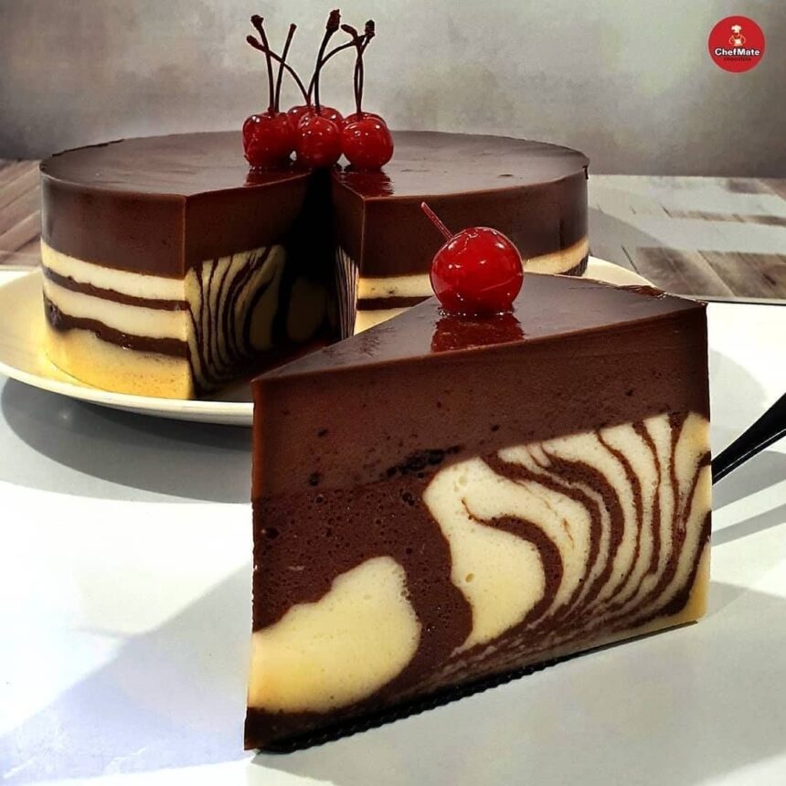 Resep Puding Zebra, Dessert Enak yang Cantik!