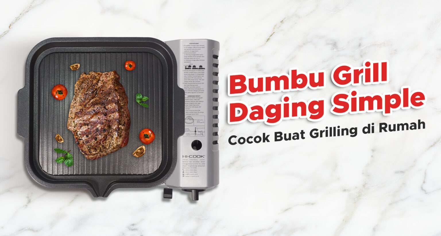Bumbu Grill Daging Simple, Cocok Buat Grilling di Rumah!